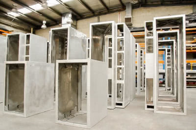 AWD Project I MIL-STD Light weight Electronic Racks Metromatics