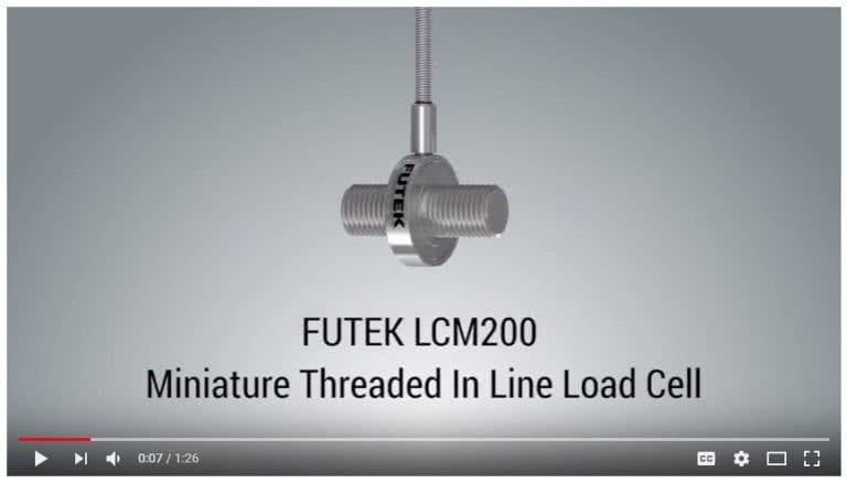 FUTEK Product: Miniature Threaded In Line Load Cell - Metromatics