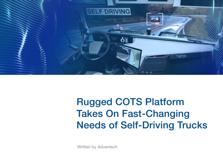 Rugged Computing Platforms for Self Driving Trucks - Metromatics