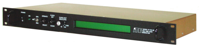 Rack Mount IRIG B Timecode Generator 6115G-3R - Metromatics