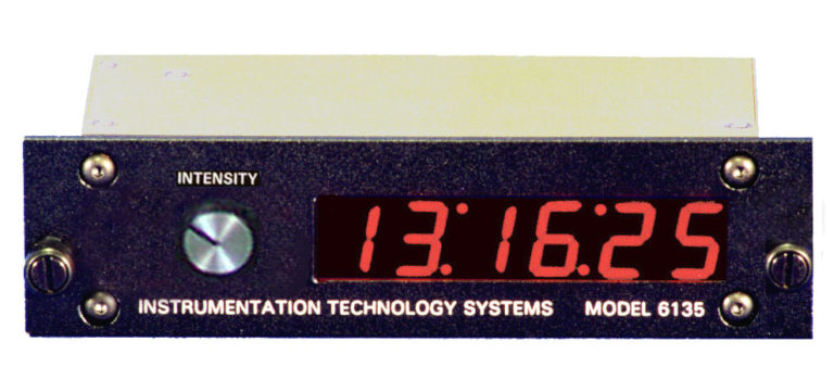 6135B I MIL STD Cockpit Timecode Display I Metromatics