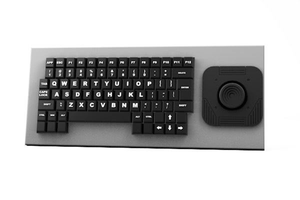 Rugged Keyboards I Cortron HMI Industrial Keyboard I Metromatics