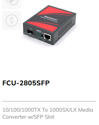 Commercial Unmanaged Ethernet Media Converters - Metromatics