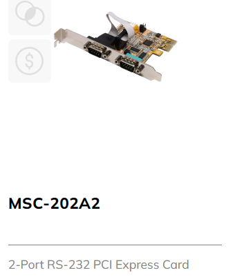 Multiport Serial Cards - Metromatics