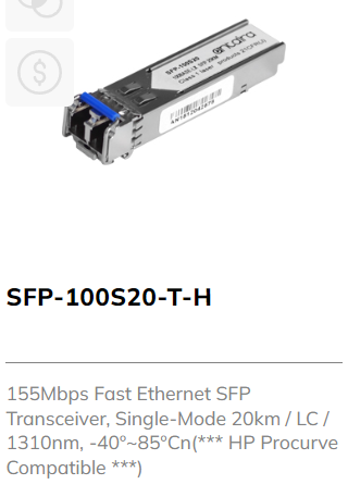 100Mbps SFP Transceiver Modules - Metromatics