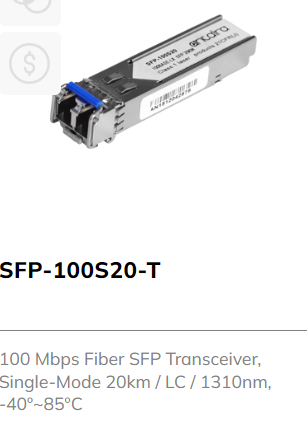 100Mbps SFP Transceiver Modules - Metromatics
