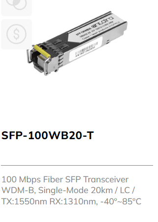 100Mbps SFP Transceiver Modules - Metromatics