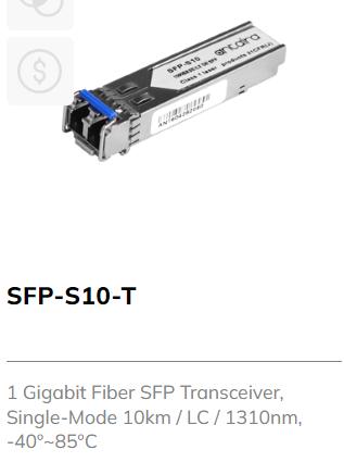 Gigabit SFP Transceiver Modules - Metromatics