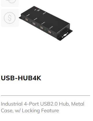 Industrial USB Hubs - Metromatics