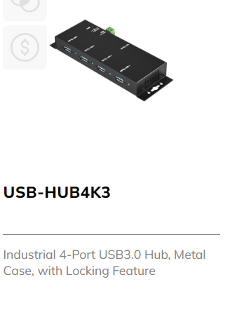 Industrial USB Hubs - Metromatics