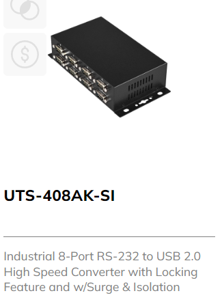 USB to Serial Connection - Metromatics